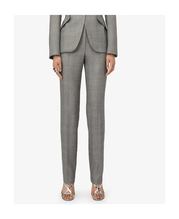 Alexander McQueen Tailored Trousers - Gray