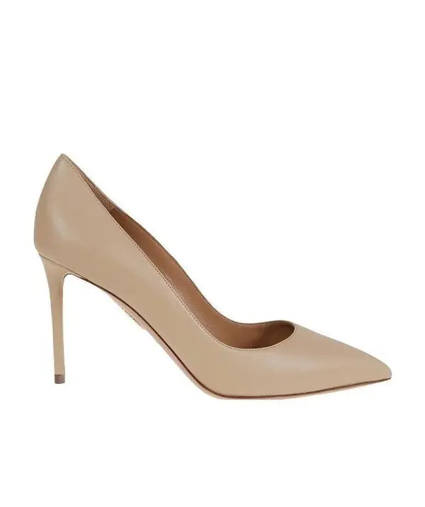 AQUAZZURA Purist Pointed Toe Slip-on Pumps