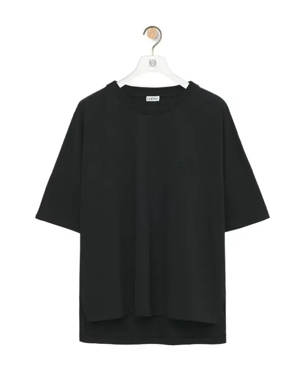 Loewe Boxy Fit T-shirt With Anagram Embroidery