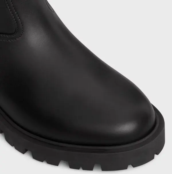 Celine Margaret High Boot In Calfskin
