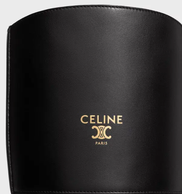 Celine Margaret High Boot In Calfskin