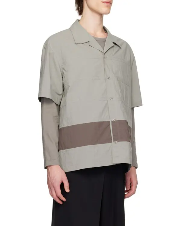 CRAIG GREEN Panelled Short Sleeve Shirt
