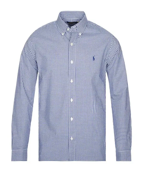 Polo Ralph Lauren Gingham Cotton Shirt - Blue