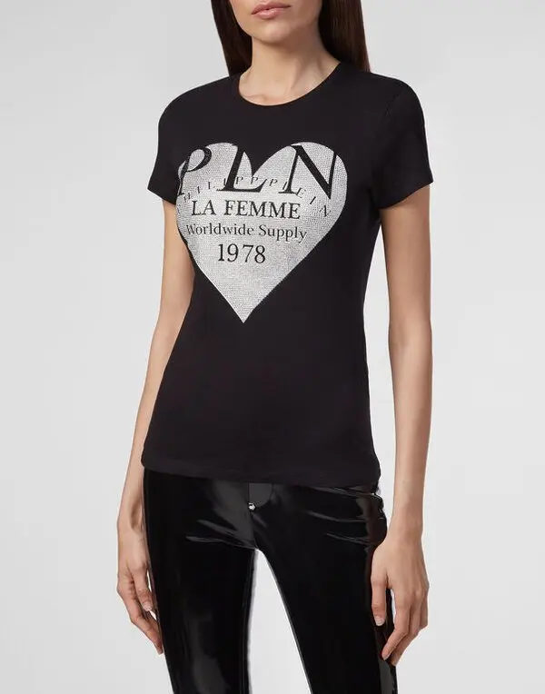 Philipp Plein Logo Detail T-shirt