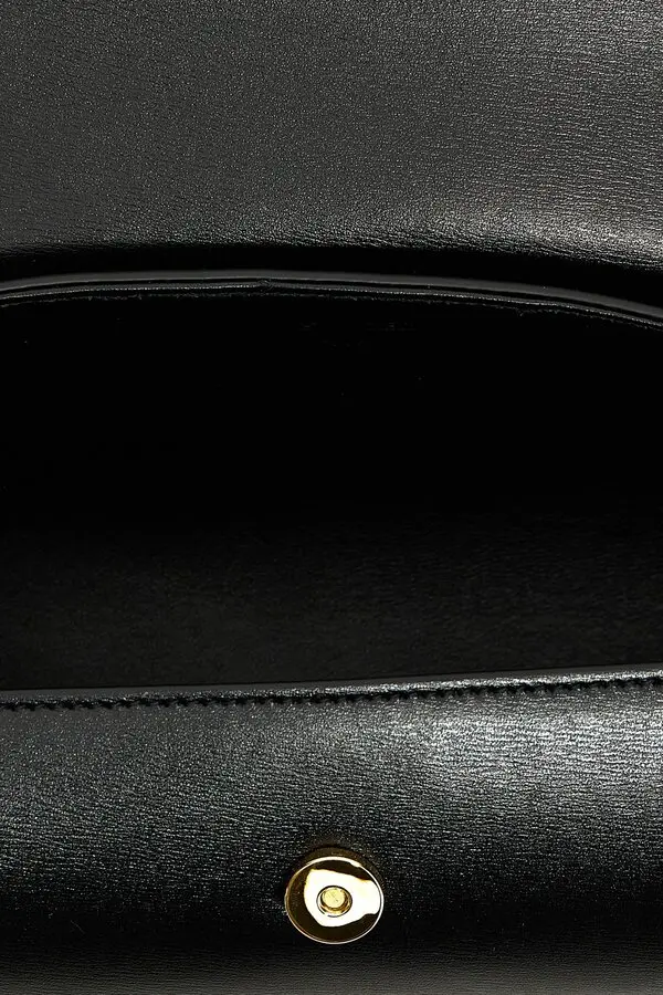 JIL SANDER Cannolo Small Shoulder Bag - Black