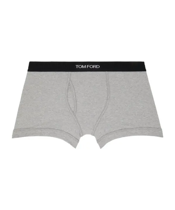 TOM FORD Boxer Logo Underwear - Grey