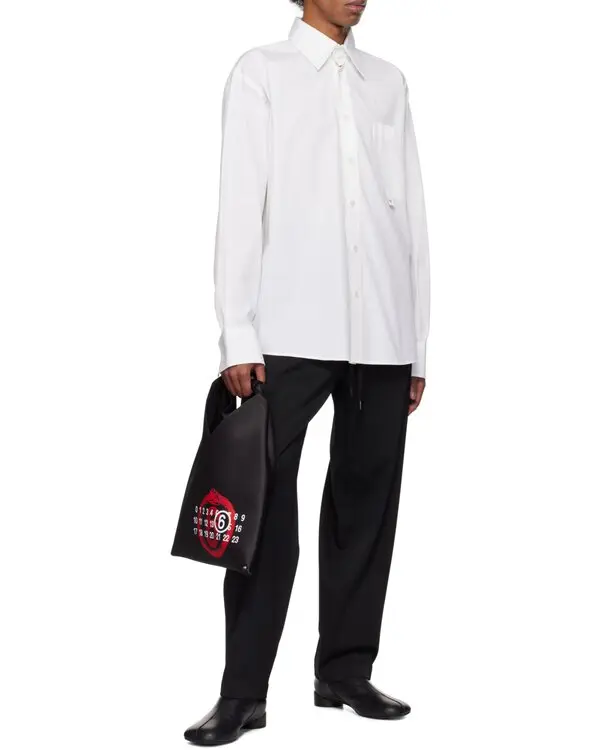 MAISON MARGIELA Detachable-collar Long Sleeved Shirt