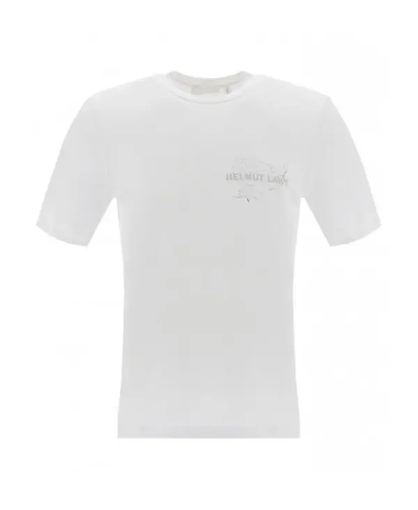 Helmut Lang Printed T-shirt - White