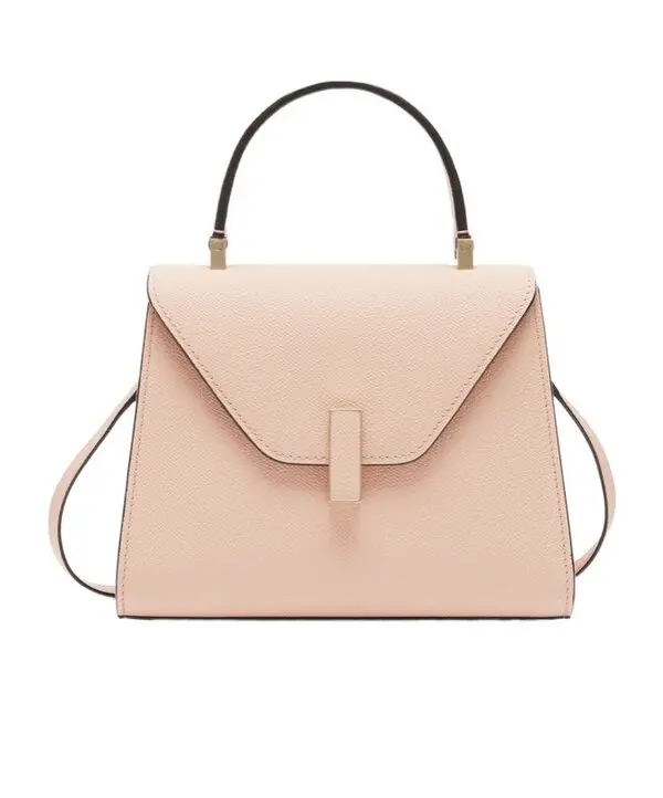 VALEXTRA Iside Top Handle Mini Shoulder Bag - Nude