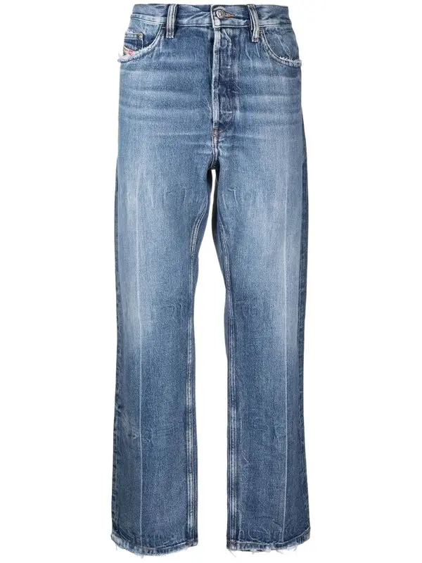 DIESEL® Chiari High-waist Straight Jeans