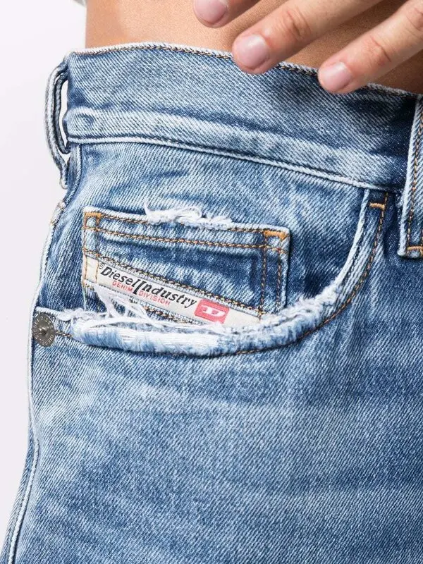 DIESEL® Chiari High-waist Straight Jeans