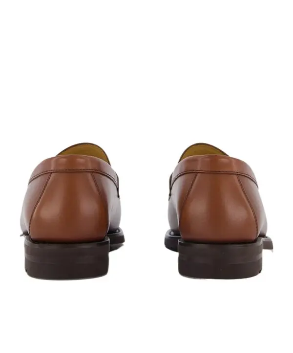 Brunello Cucinelli Leather Tassel Detail Loafers