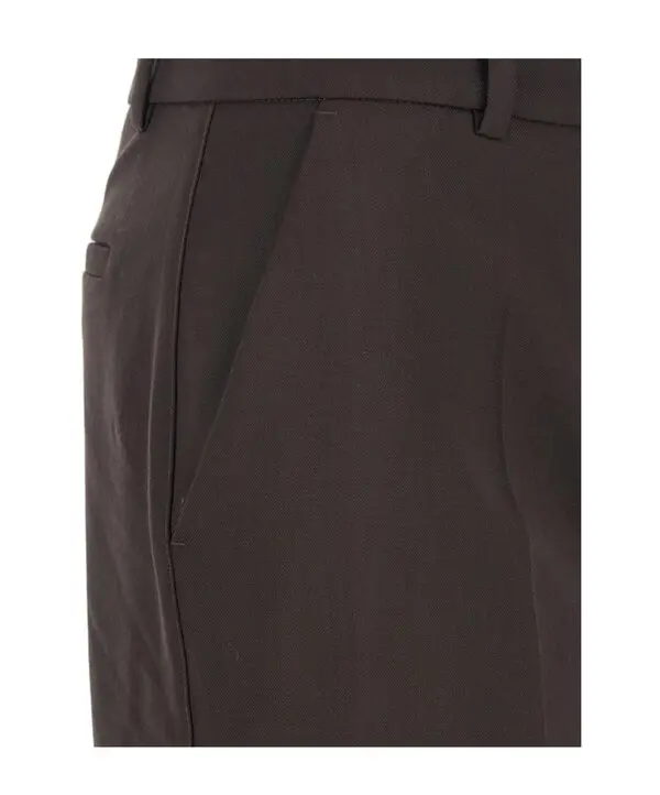 P.a.r.o.s.h Palazzo Trousers - Brown