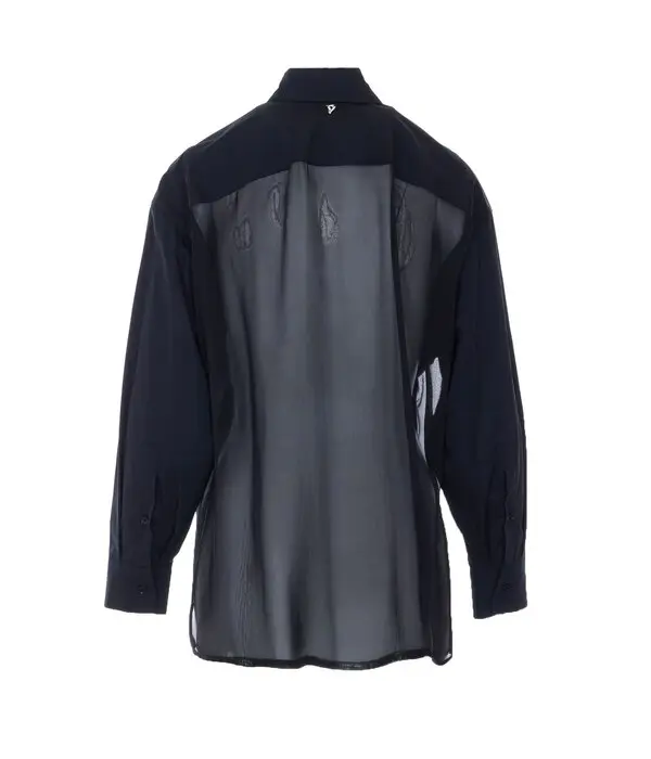 DONDUP Buttoned Shirt - Black