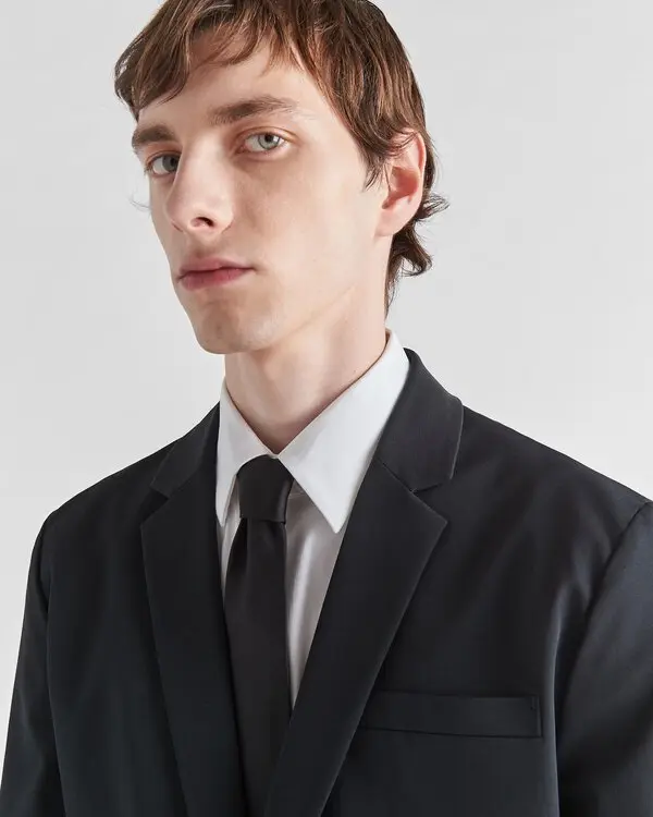 Prada Single Breasted Tailored Suit - Black