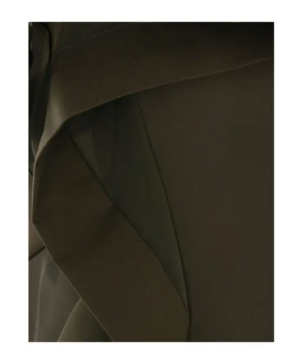 Sacai Sleeveless Ruffled Maxi Dress - No