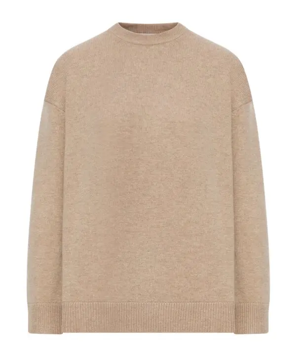 Max Mara Otto Crewneck Jumper - Nude