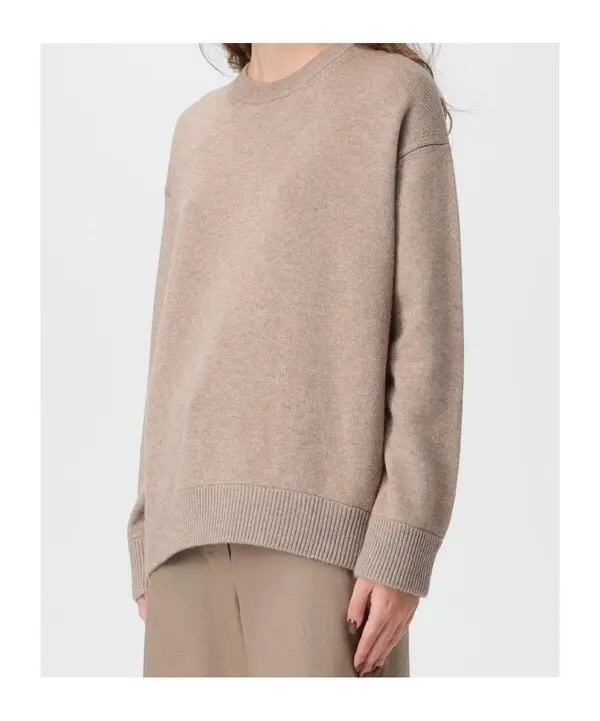 Max Mara Otto Crewneck Jumper - Nude