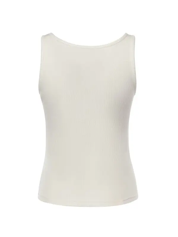 Christopher Esber Embellished Pendant Open Twist Tank Top