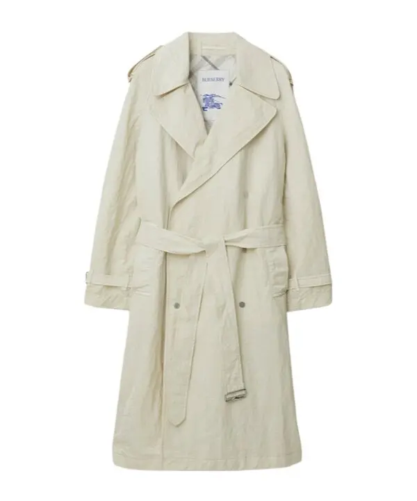 Burberry Double-breasted Trench Coat - Soap