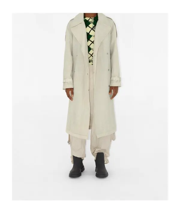 Burberry Double-breasted Trench Coat - Soap