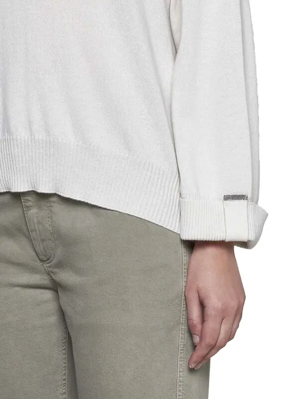 Brunello Cucinelli Crewneck Knitted Jumper