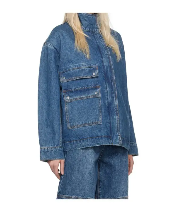 Co Denim Bomber Jacket