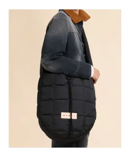Marni Quilted Drawstring Shoulder Bag
