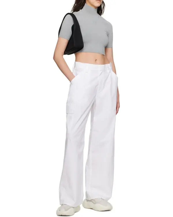 Alexander Wang Ryan Small Knitted Top Handle Bag