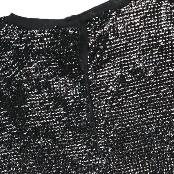 Max Mara Sequin Embellished Crewneck Top
