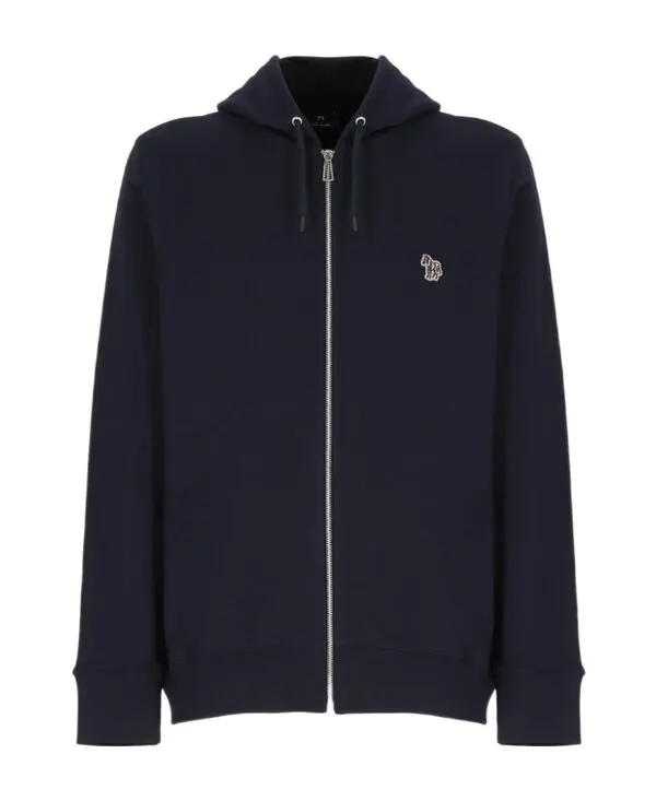 Paul Smith Zebra Patch Zipped Hoodie