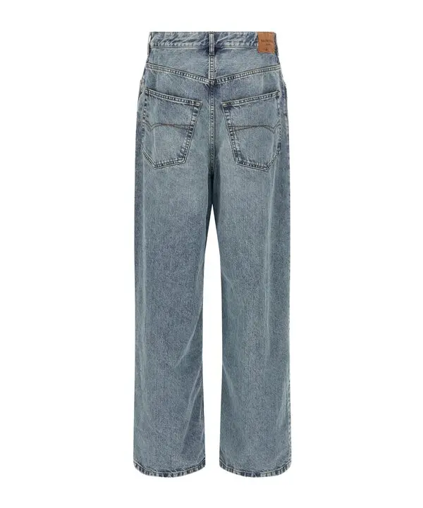 Balenciaga Baggy Denim Jeans - Light Blue