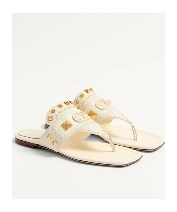 Valentino Garavani Rockstud Open Toe Slip-on Sandals