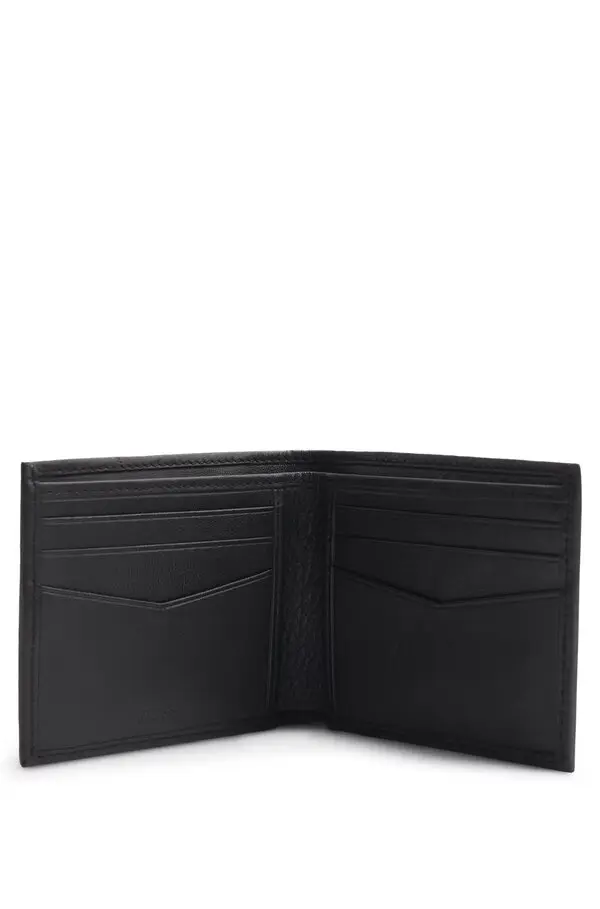 Hugo Boss Logo Lettering Card Holder - Black