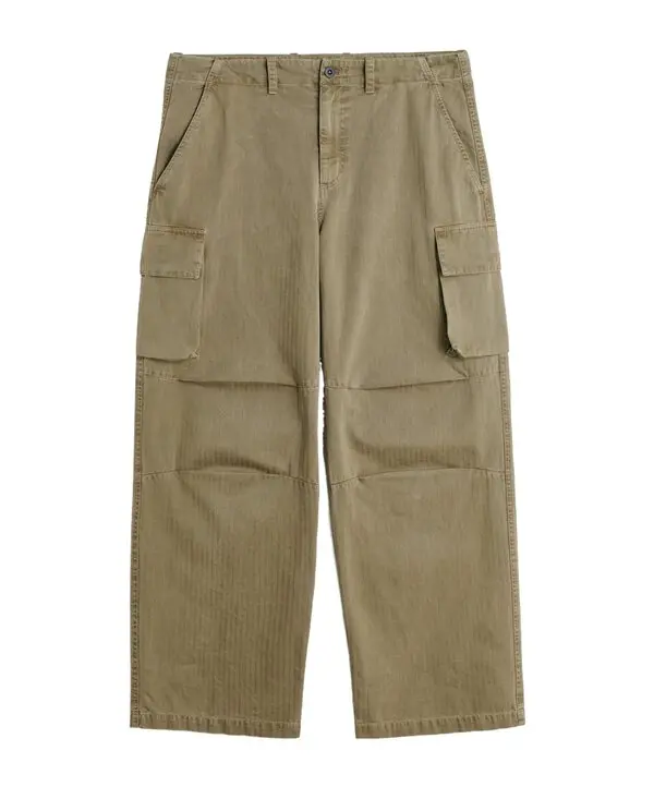 Our Legacy Mount Cargo Wide-leg Pants - Gray