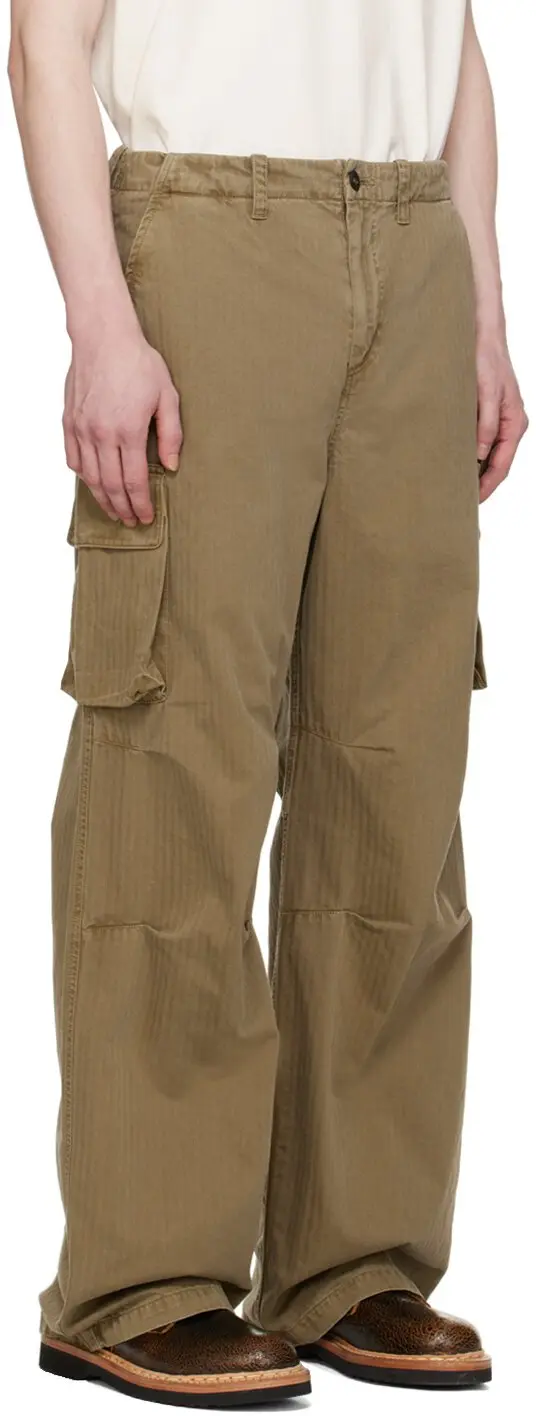 Our Legacy Mount Cargo Wide-leg Pants - Gray