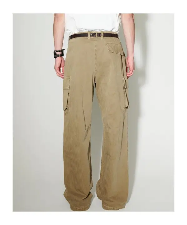Our Legacy Mount Cargo Wide-leg Pants - Gray