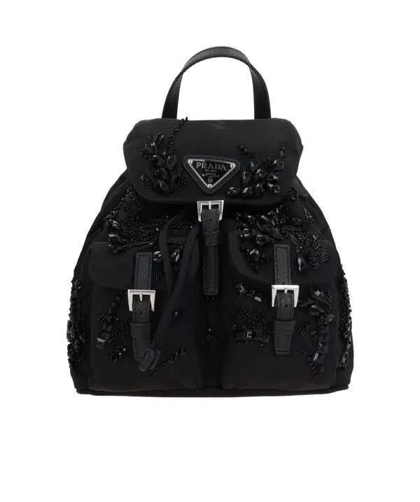 Prada Embellished Backpack
