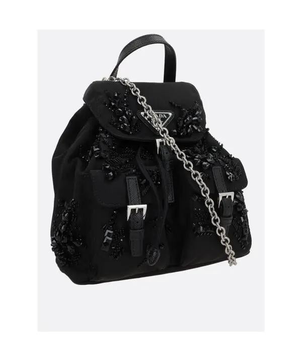 Prada Embellished Backpack