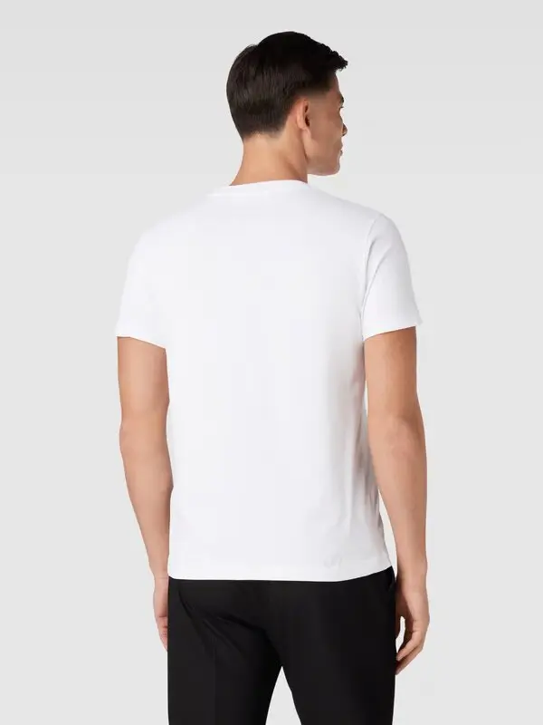 Karl Lagerfeld Label Details Short-sleeved T-shirt