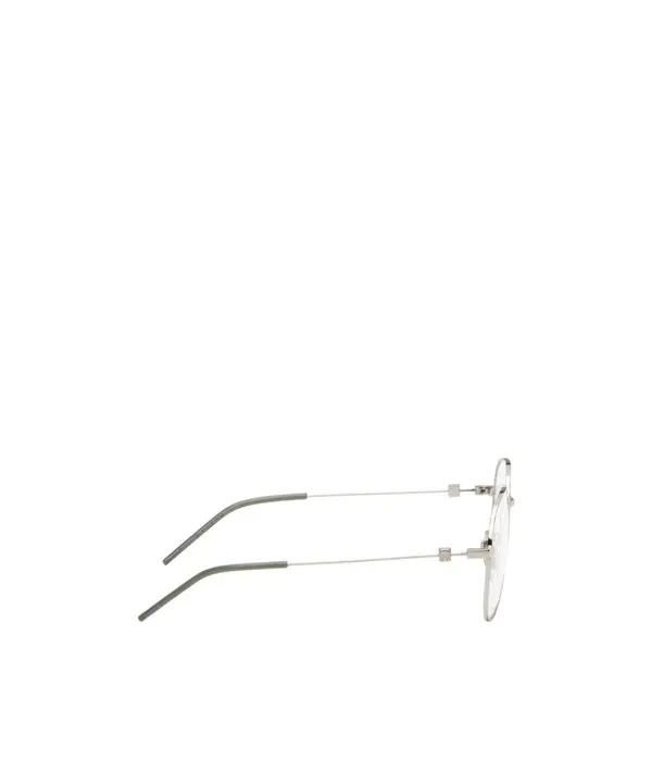 Givenchy Round Frame Eyeglasses - Silver
