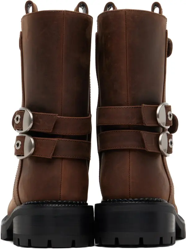 Marc Jacobs Buckle Ankle Boots - Black