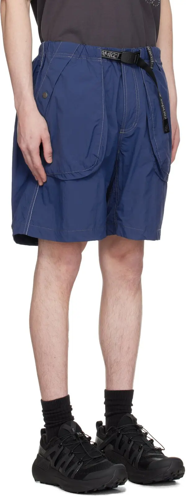 AND WANDER X Gramicci Brushed Nylon Shorts