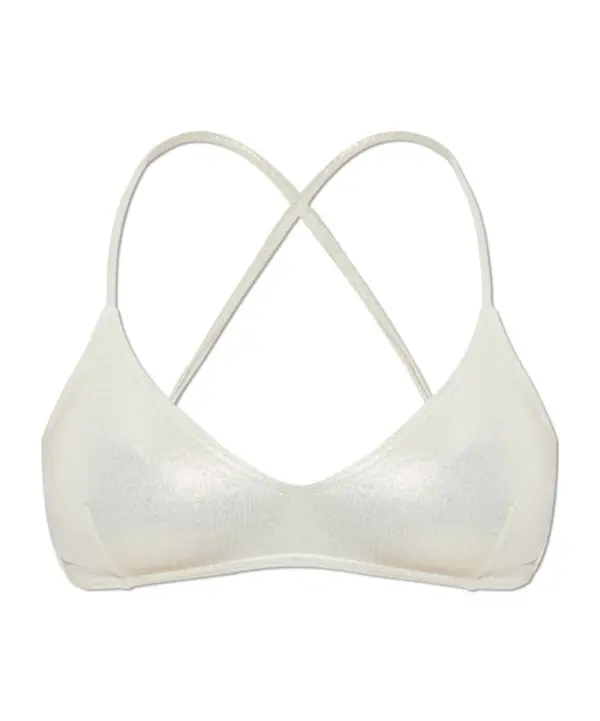 Melissa Odabash Singapore Bikini Top - White
