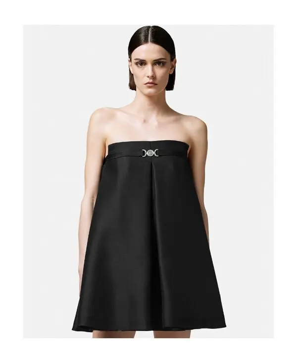 Versace A-line Bustier Mini Dress