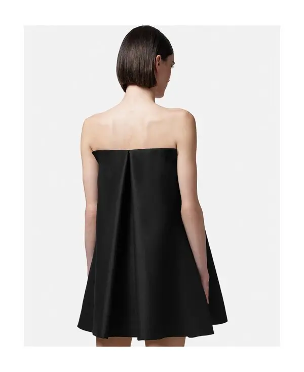 Versace A-line Bustier Mini Dress