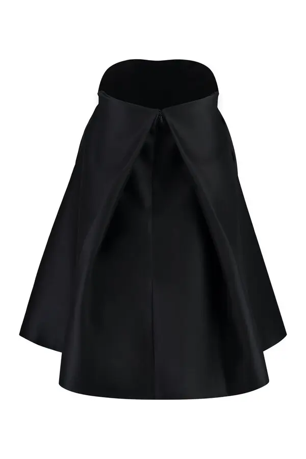 Versace A-line Bustier Mini Dress