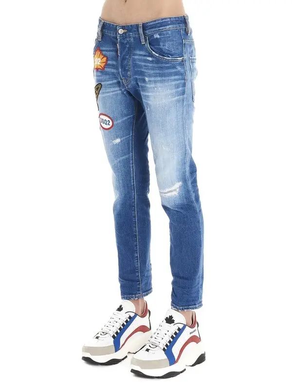 Dsquared2 Logo Label Jeans