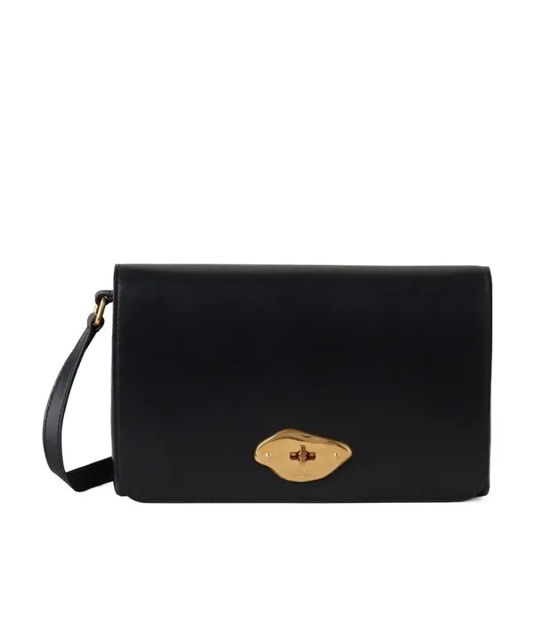 Mulberry Strapped Lana Wallet - Black