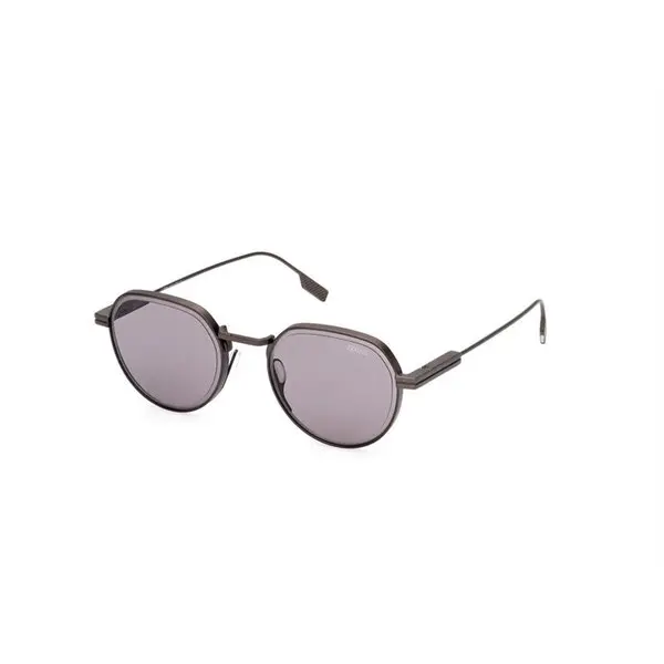 Zegna Round Frame Sunglasses